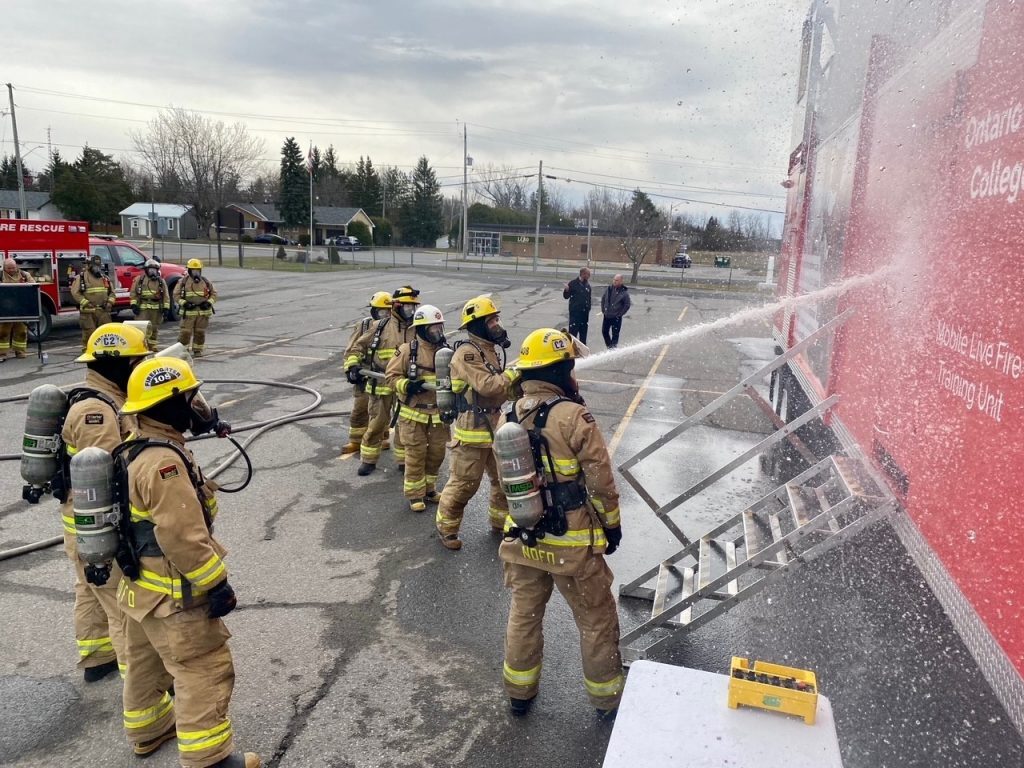 North Dundas Firefighters sharpen skills with live fire training - The ...