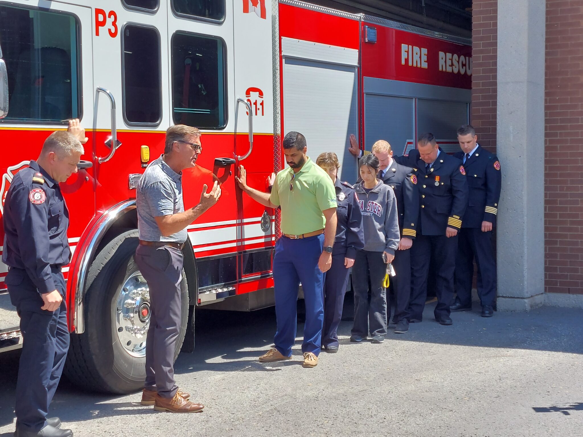 Cornwall Fire Services unveils new fire truck - The Seeker Newsmagazine ...