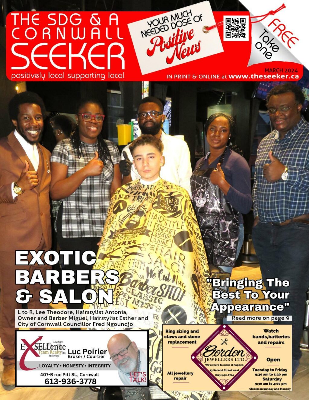 DOWNLOAD A PAST ISSUE - The Seeker Newsmagazine Cornwall